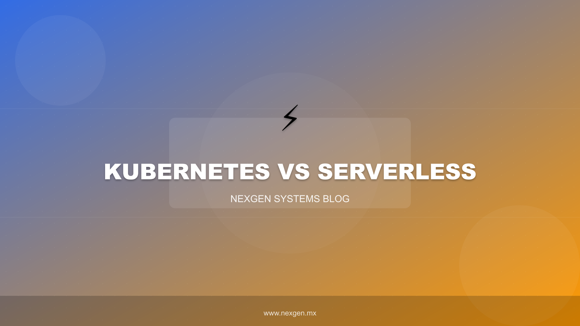 Kubernetes vs Serverless para SaaS: ¿Cuál Elegir en 2025? | Nexgen ...